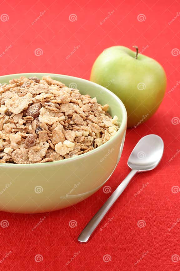 Breakfast - musli stock photo. Image of dieting, flake - 5291500