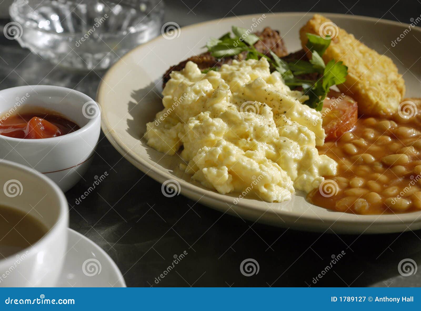 Breakfast outdoor cafe stock image. Image of coffee, meal - 1789127