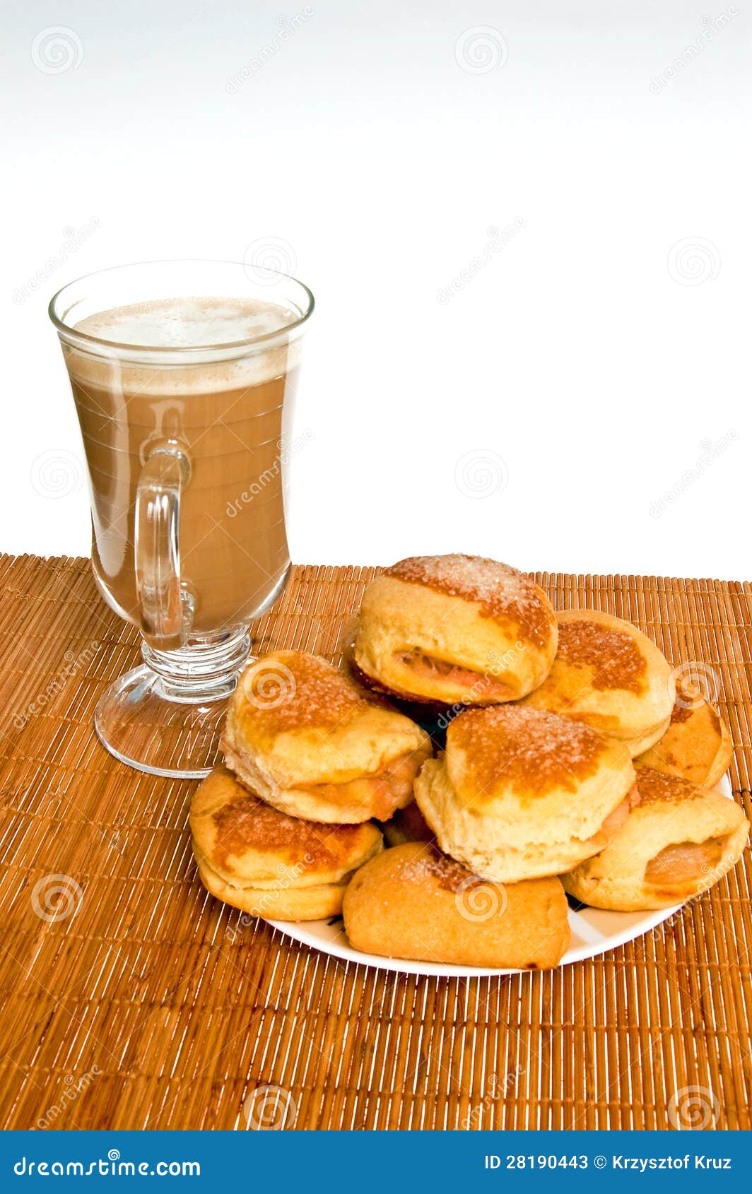 Breakfast of Pastries and Coffee Stock Image - Image of cooking ...