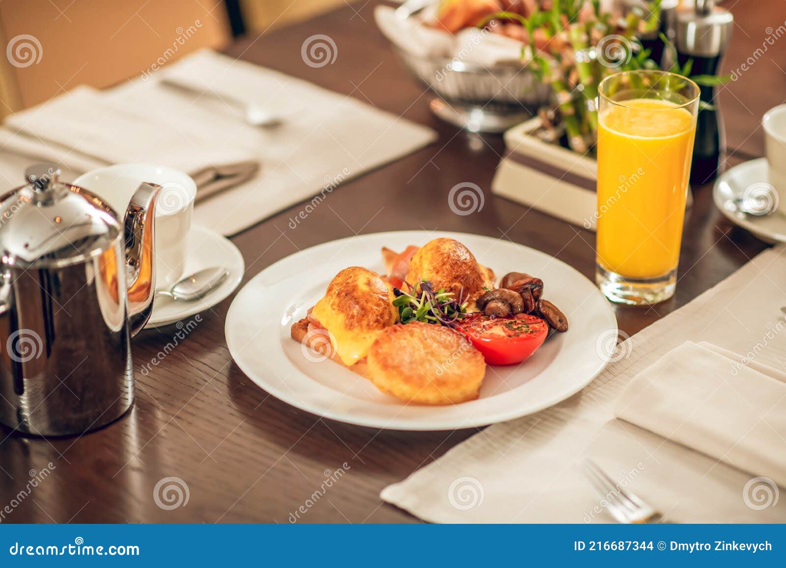 Picture of Delicious Breakfast on the Table Stock Photo - Image of ...