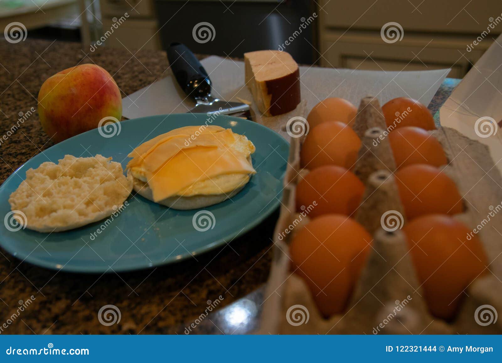 Breakfast is ready stock photo. Image of breakfast, cheese - 122321444