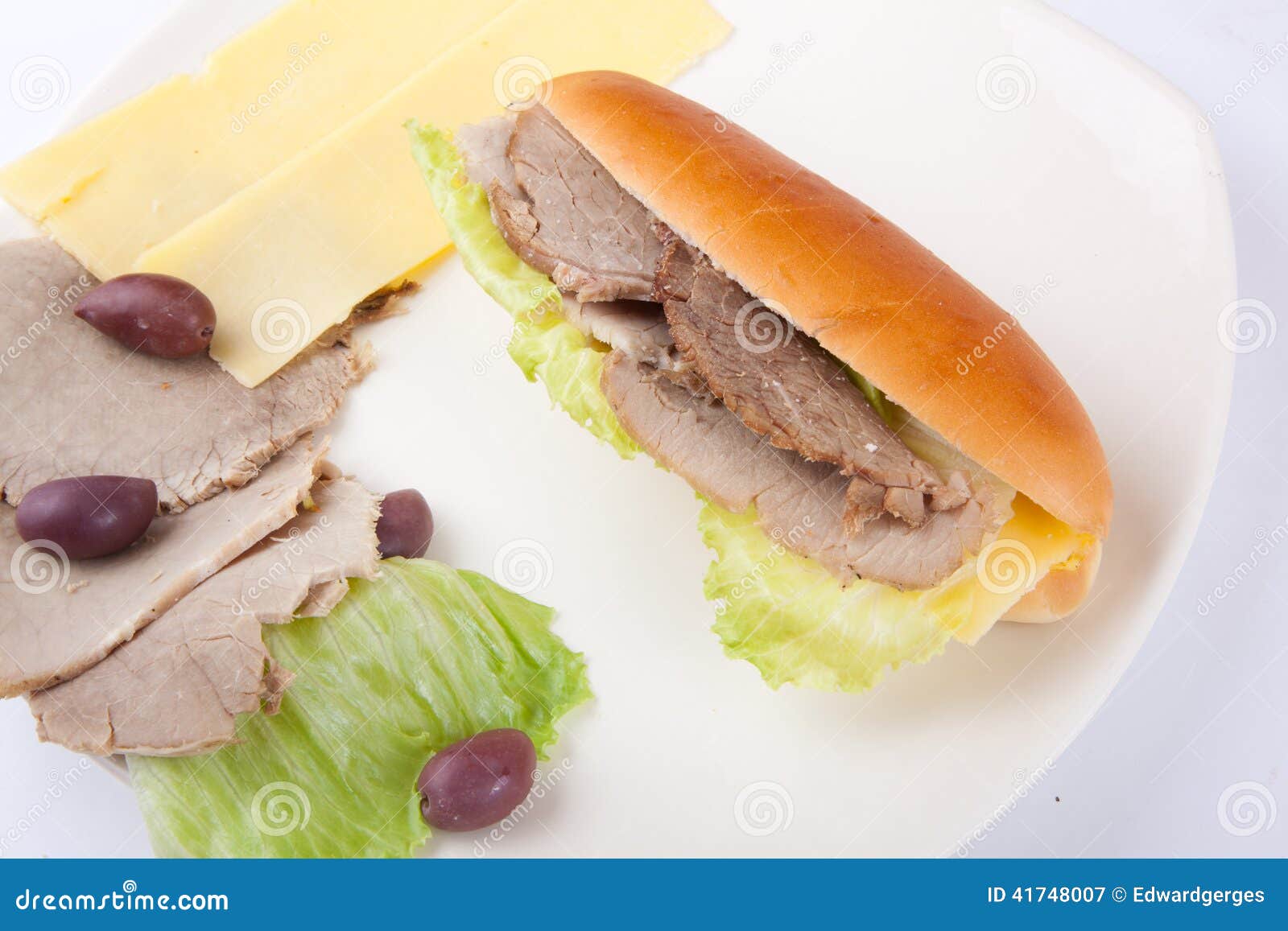 Breakfast stock image. Image of breakfast, meat, ingredient - 41748007