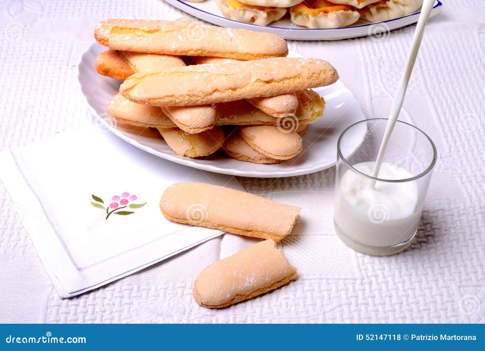 Breakfast in Sardegna stock photo. Image of pastry, baked - 52147118