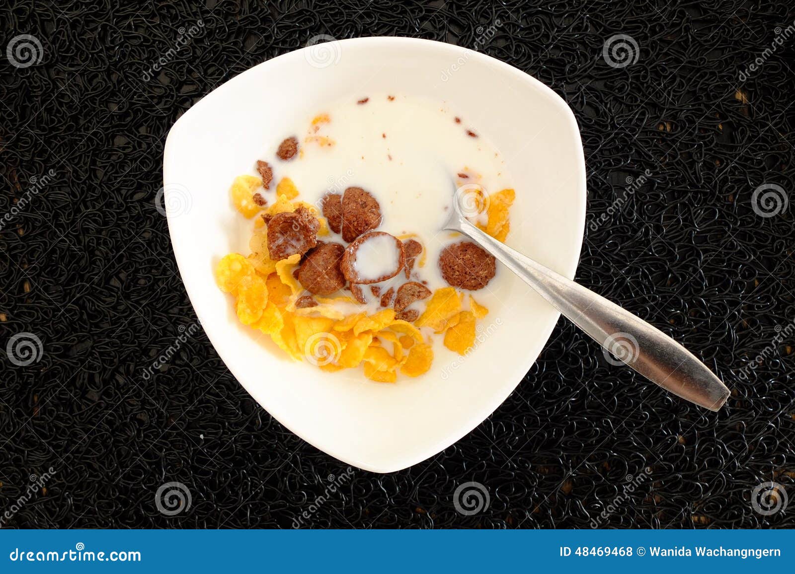 Breakfast serial stock photo. Image of drink, cereal - 48469468