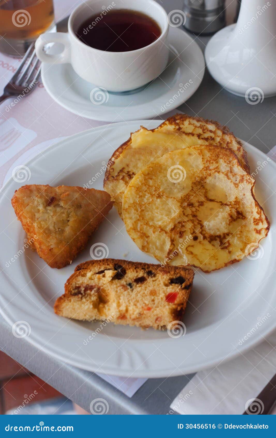 Breakfast served stock photo. Image of food, morning - 30456516