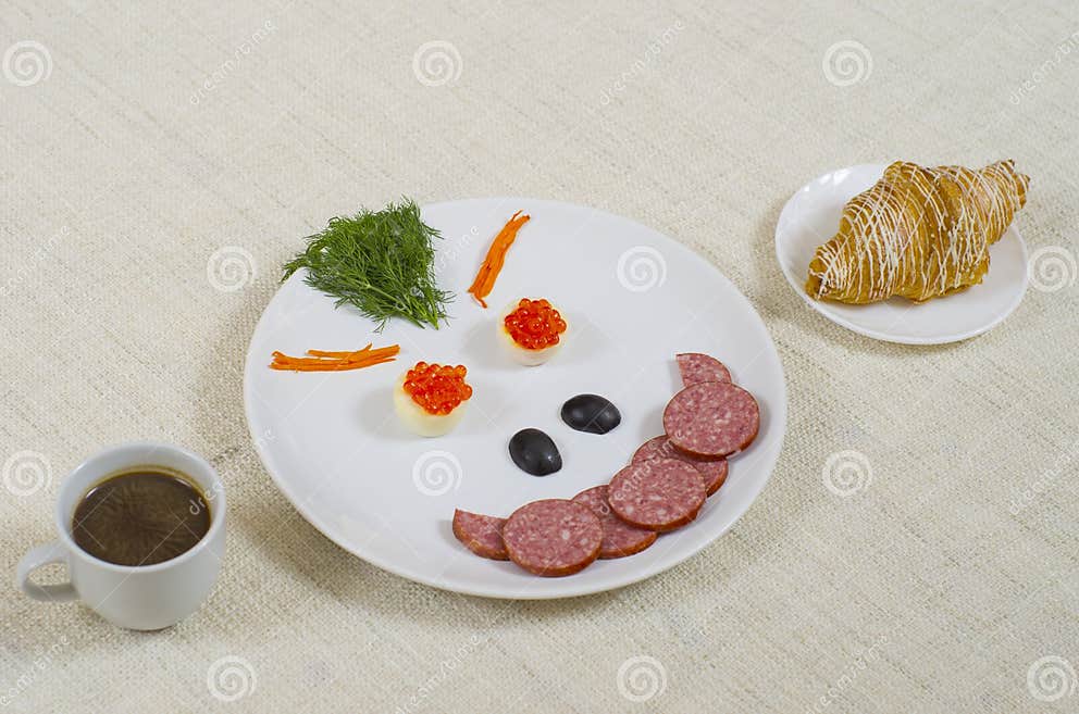 Breakfast smile stock image. Image of invigorating, vitamins - 28917983