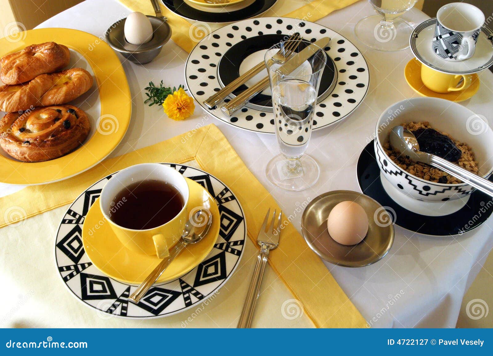 Breakfast time stock image. Image of food, breakfast, table - 4722127