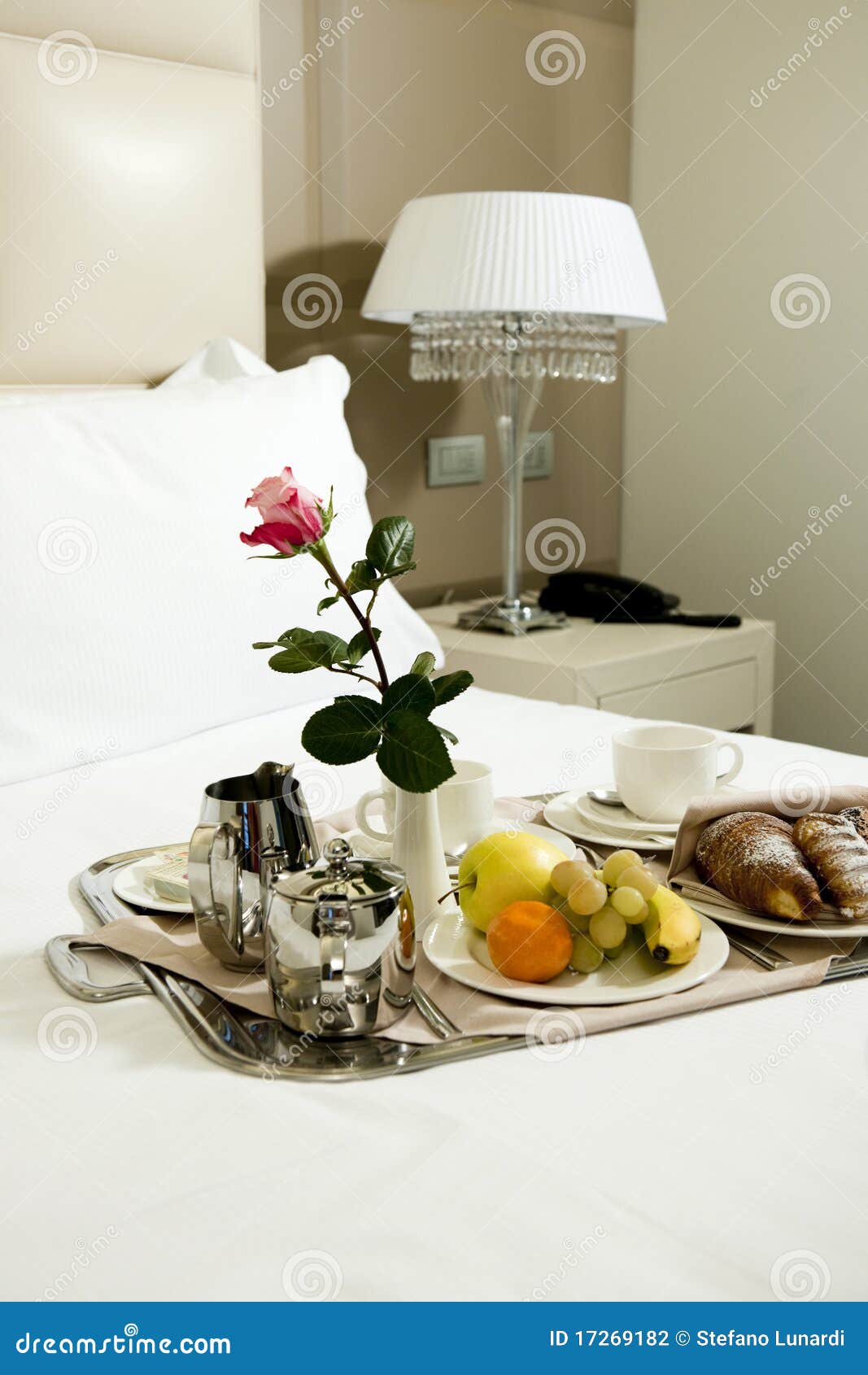 Breakfast Tray stock photo. Image of close, croissant - 17269182