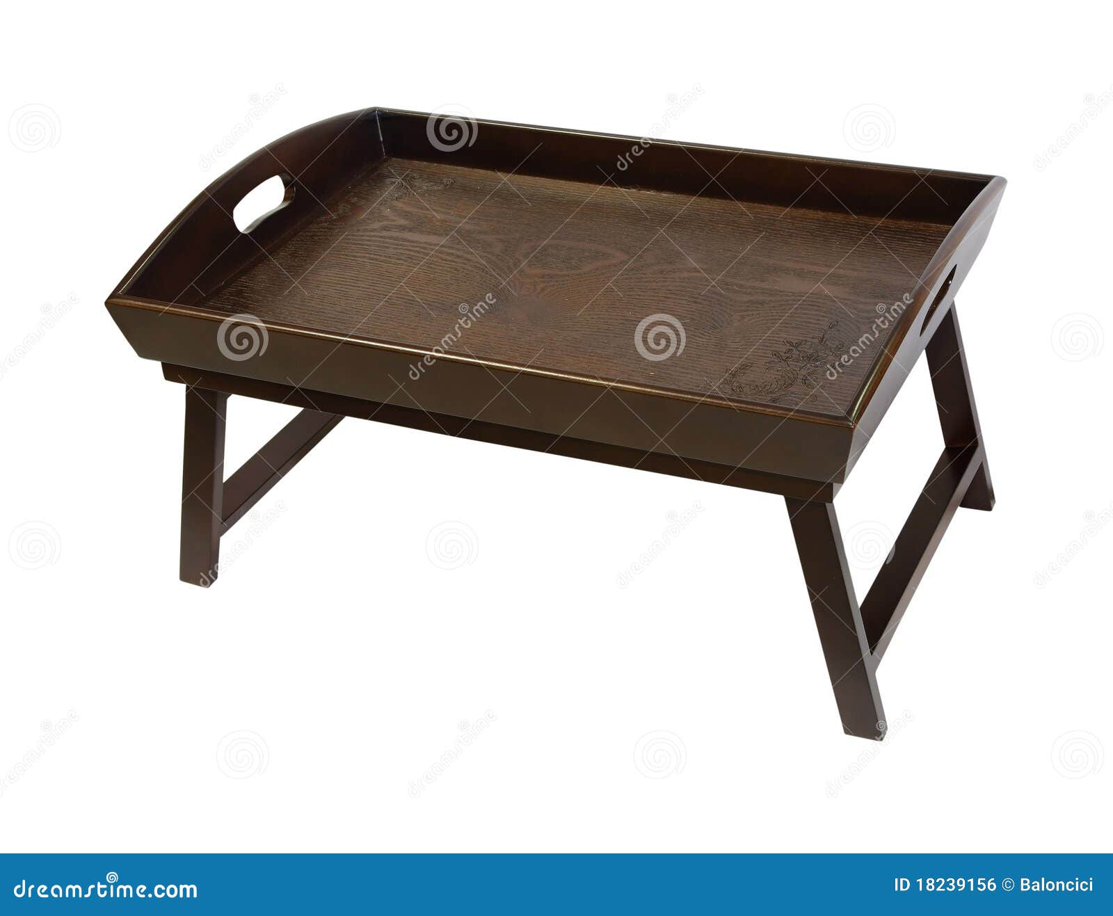Breakfast tray stock photo. Image of stand, isolated - 18239156