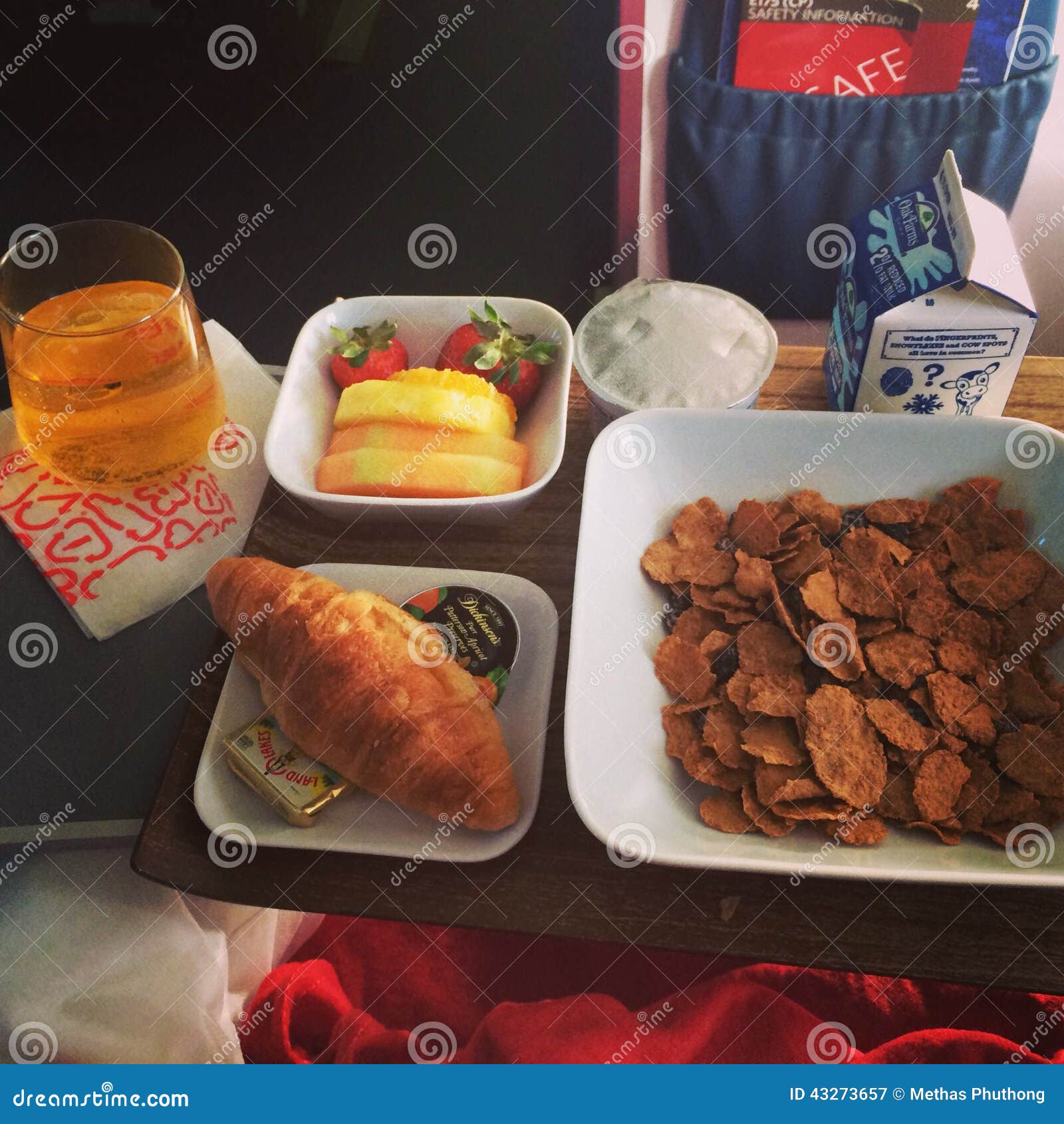 Breakfast editorial photography. Image of plane, healthy - 43273657