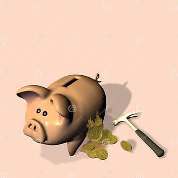 Breakin the Bank 2 stock illustration. Illustration of finances - 474067