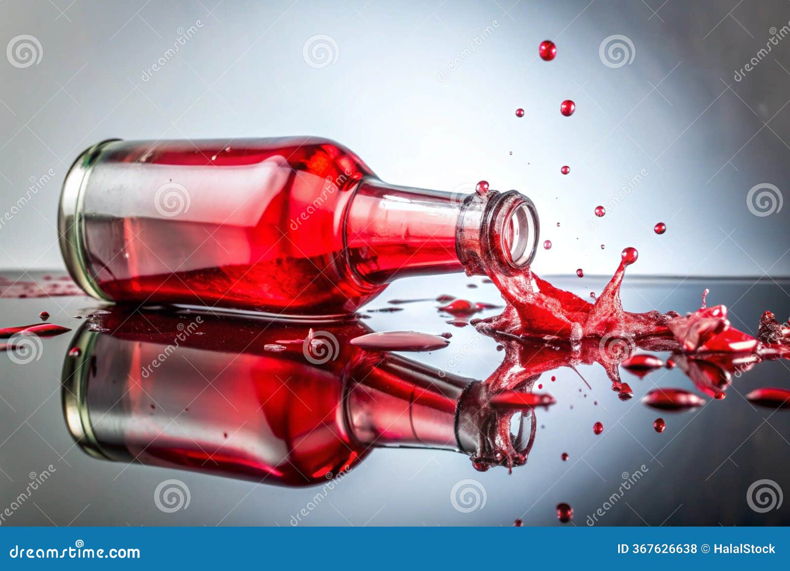 Breaking Bottle Stock Image | CartoonDealer.com #91799629