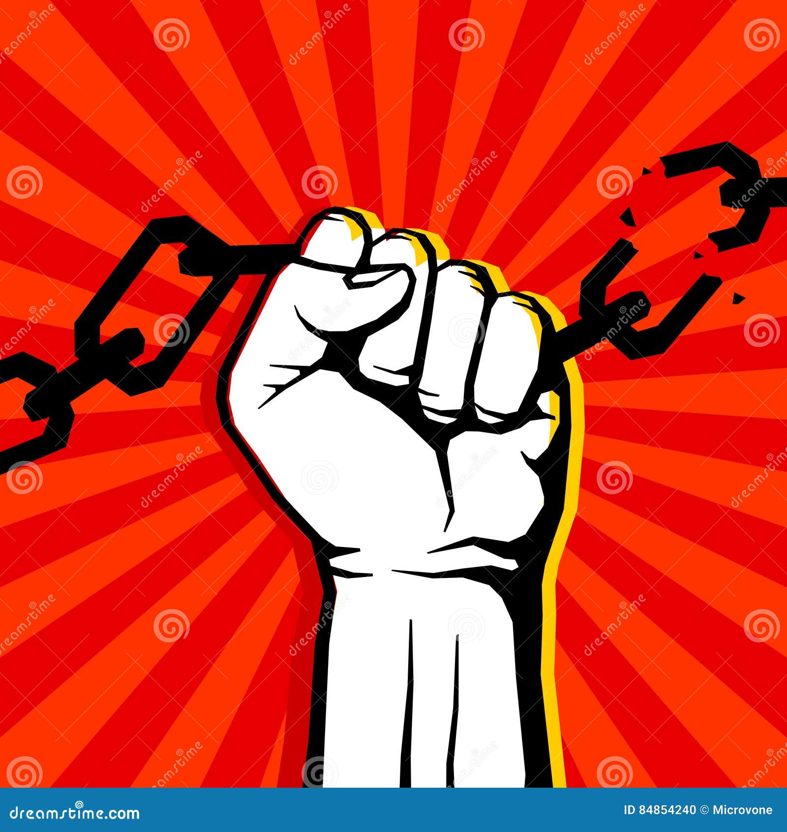 Breaking Chain. Weak Link Concept 3D Royalty-Free Illustration ...