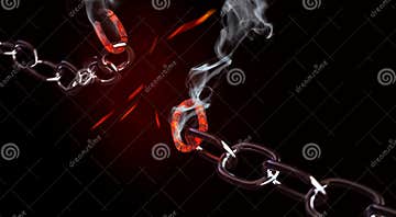 Breaking free stock illustration. Illustration of black - 8824305