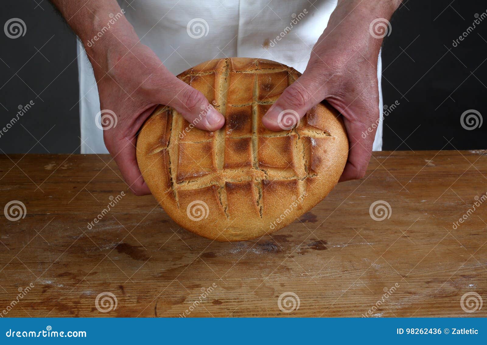 Breaking the Eucharistic Bread Stock Photo - Image of eucharistic ...