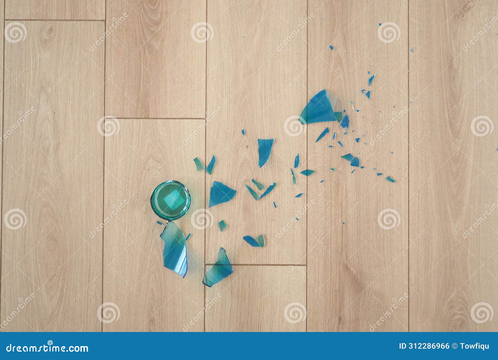 Breaking of a Glass on a Floor, Stock Photo - Image of fragile, floor ...
