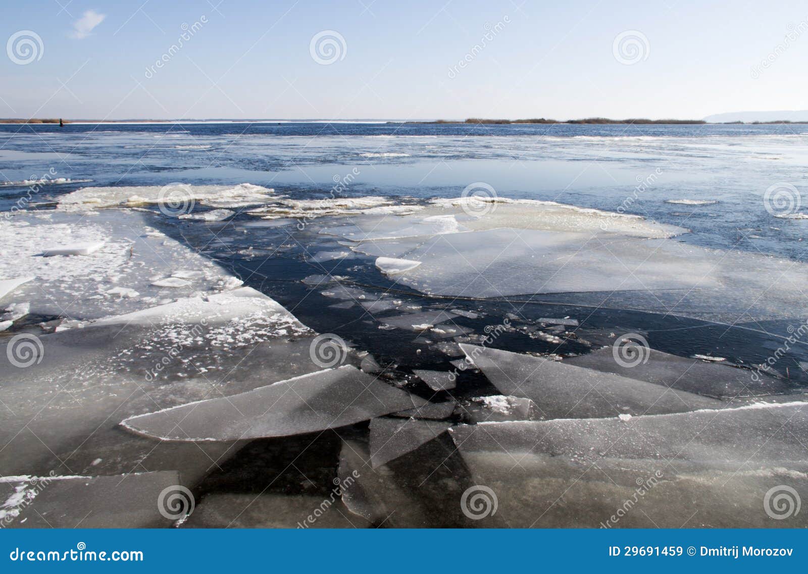 Breaking of the ice stock image. Image of last, swim - 29691459