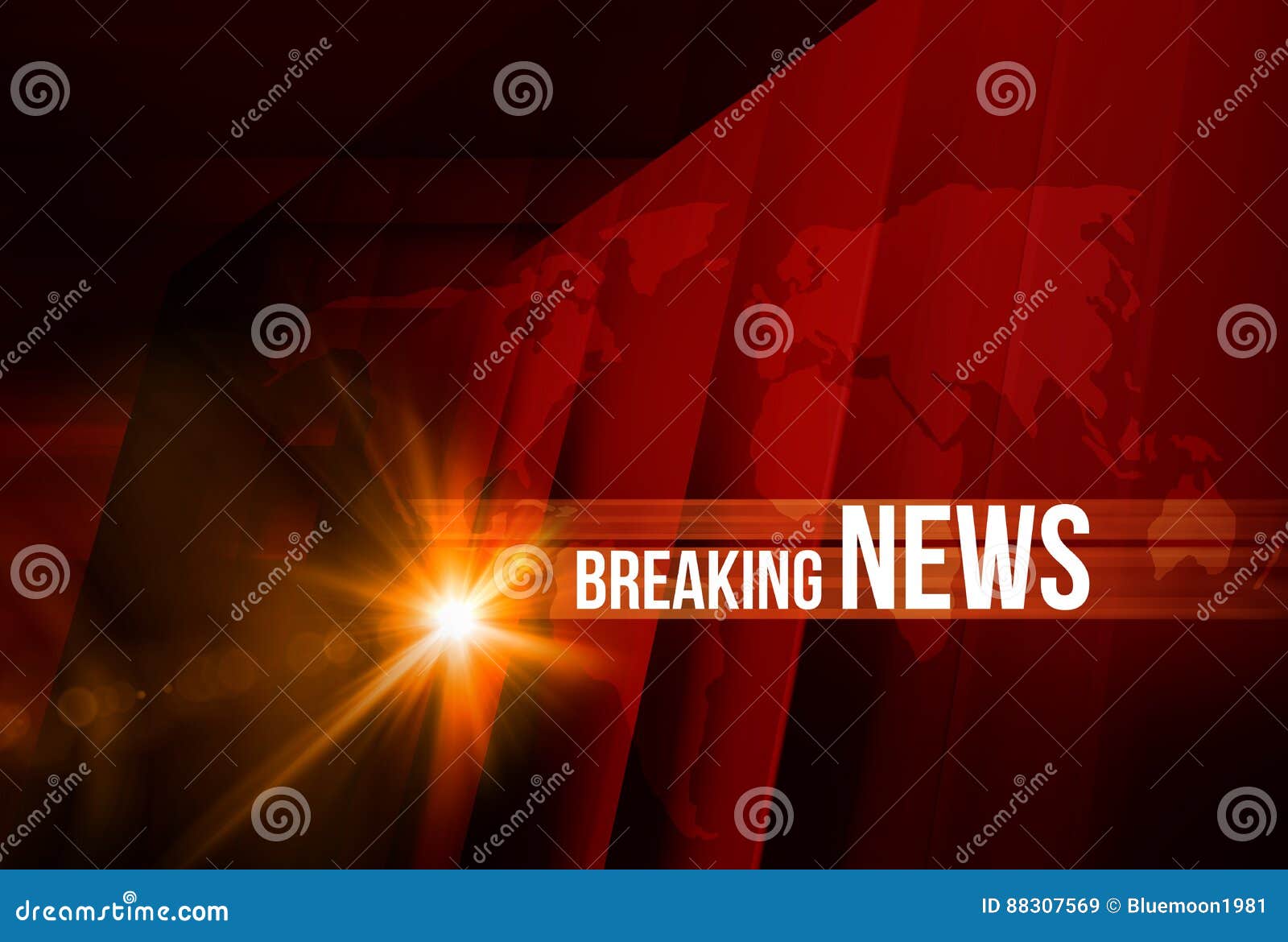 Breaking News Background Concept Series Stock Illustration ...