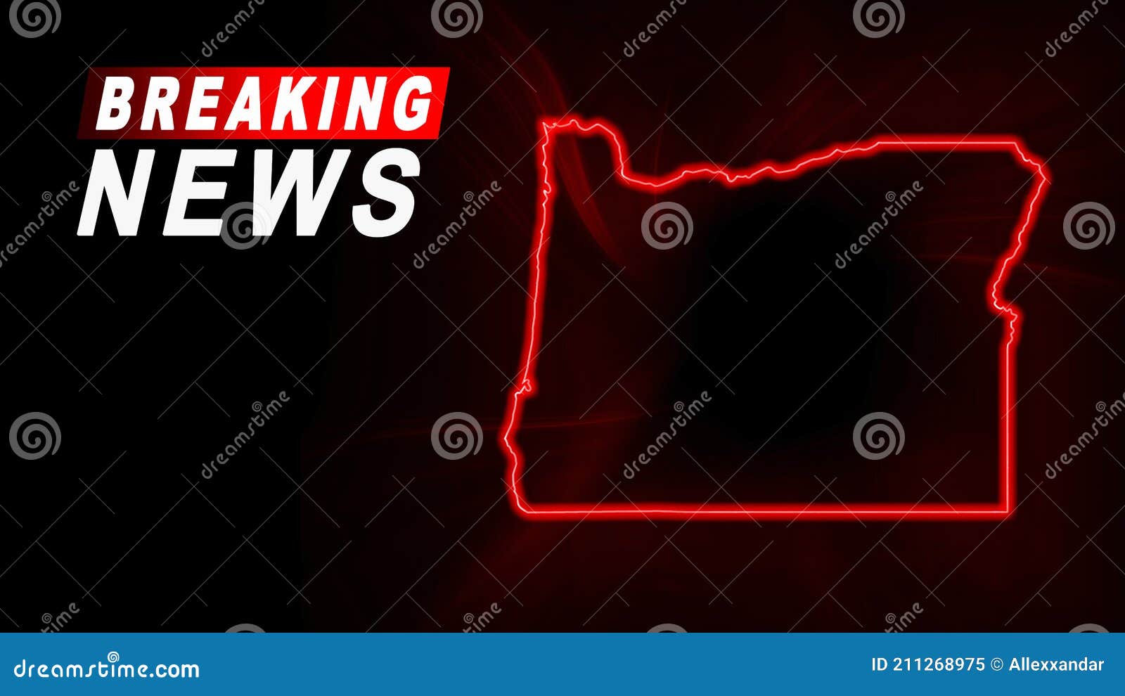 Oregon Map Outline, Hand Drawn Silhouette Design Background Royalty ...