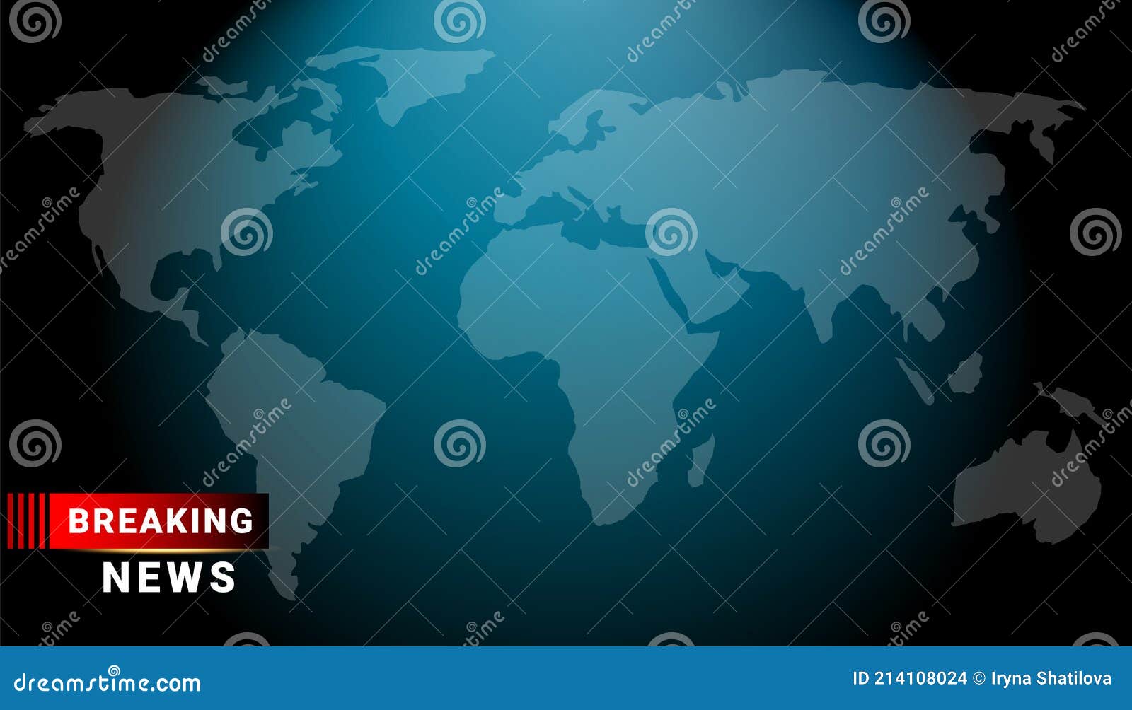 Breaking News Screen World Map Background. Vector Illustration Stock ... Breaking News Screen World Map Background. Vector Illustration Stock ...