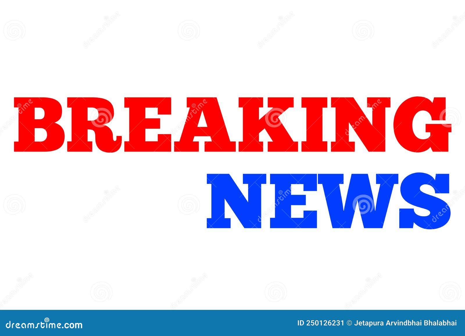 Breaking News Text Illustration HD Photos Background Stock Illustration ...