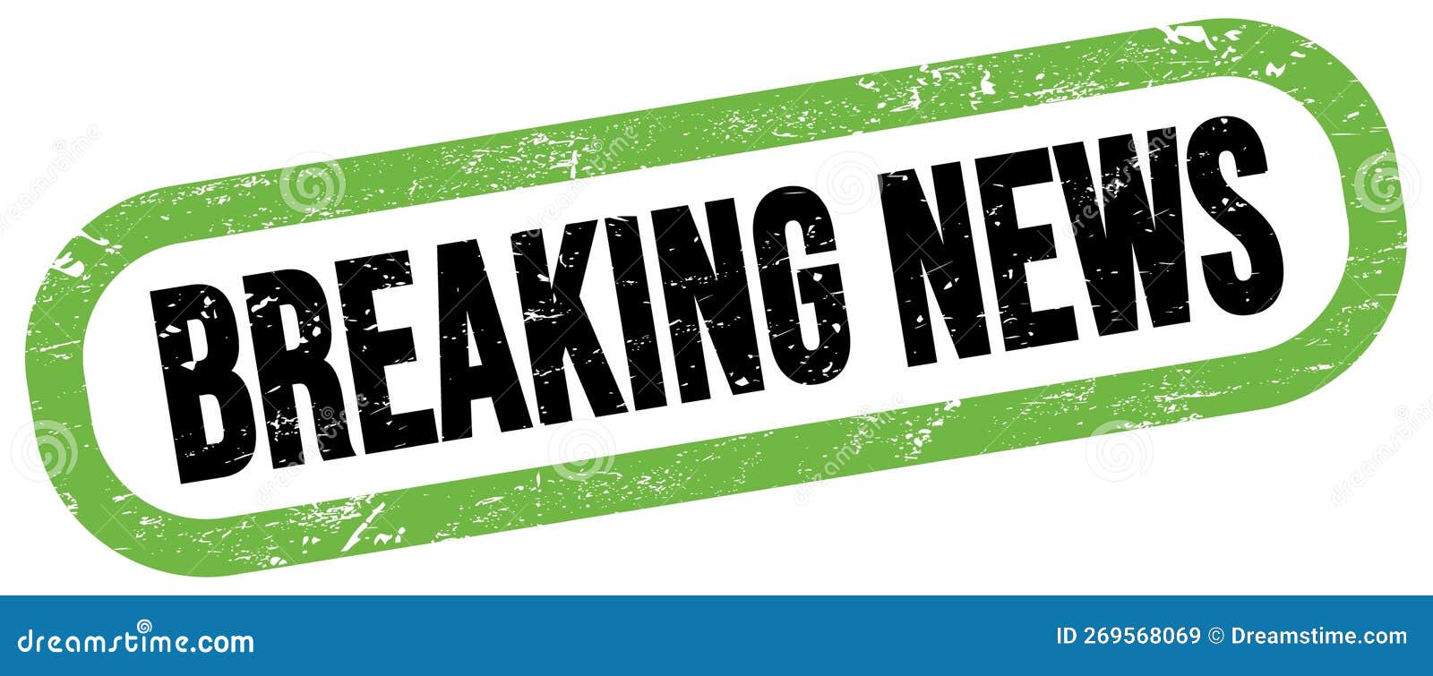 BREAKING NEWS, Text Written on Green-black Stamp Sign Stock ...
