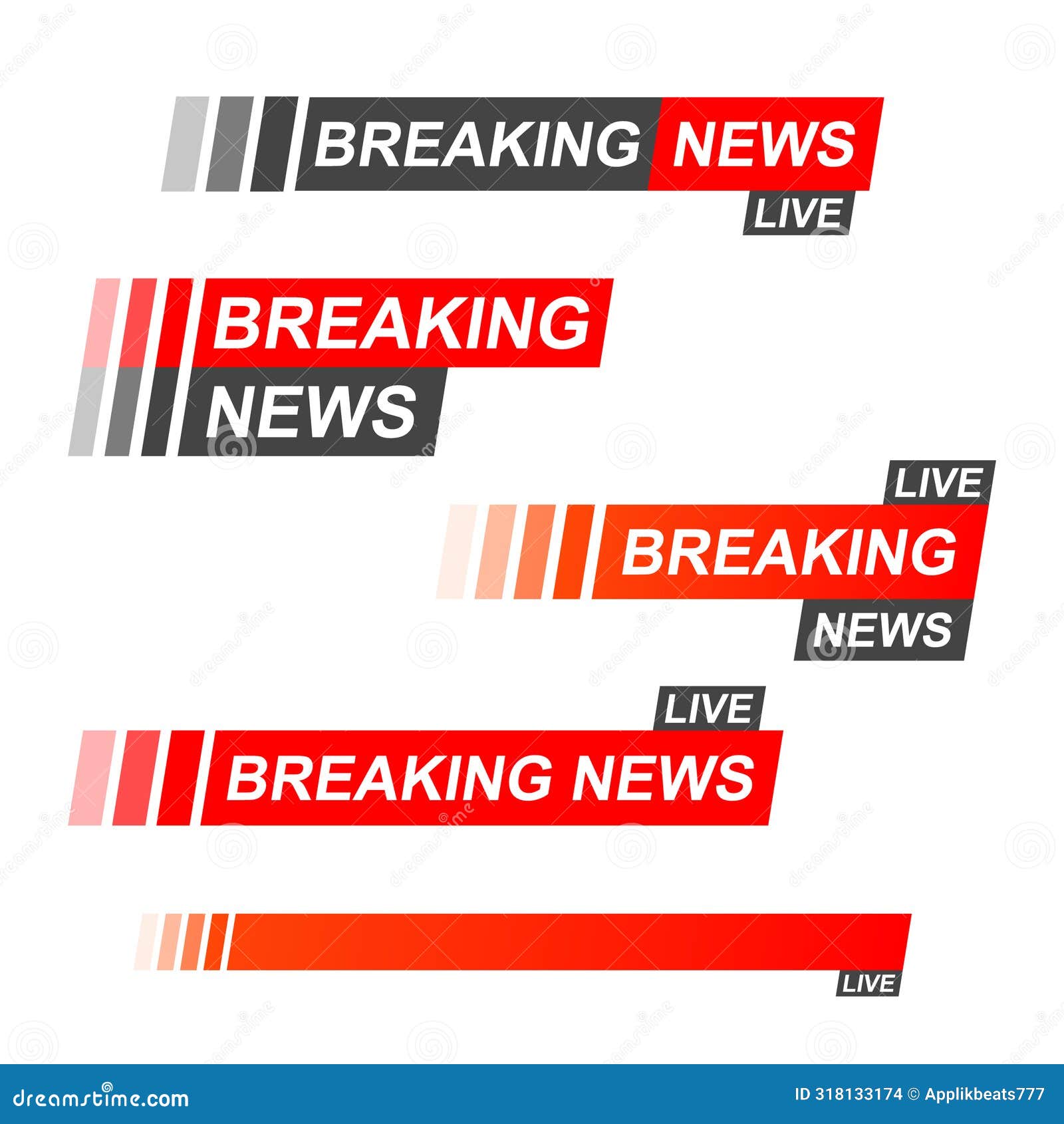 Breaking News TV Sign, Vector Illustration Stock Vector - Illustration ...
