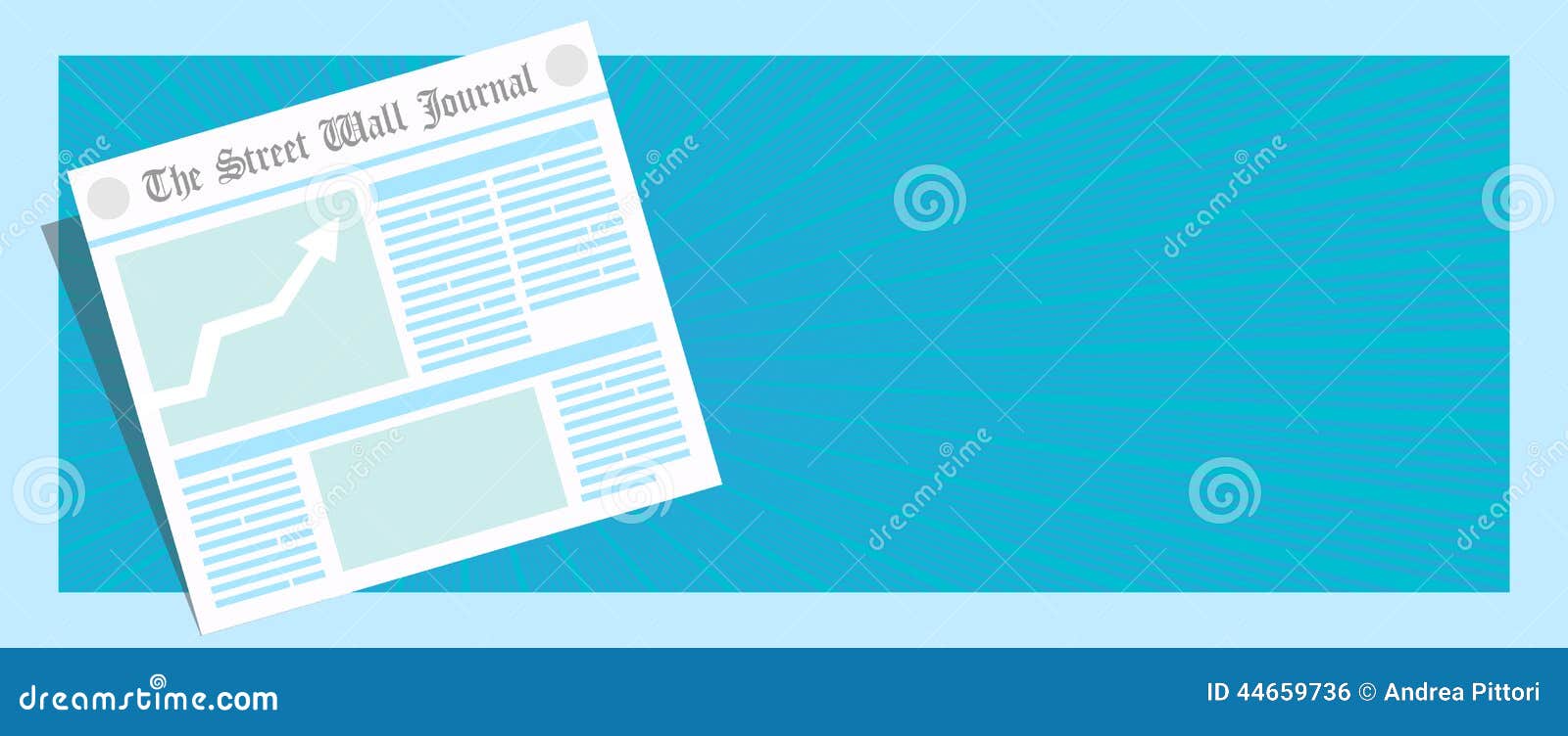 Breaking News! Vector Newspaper First Page Illustration Stock ...