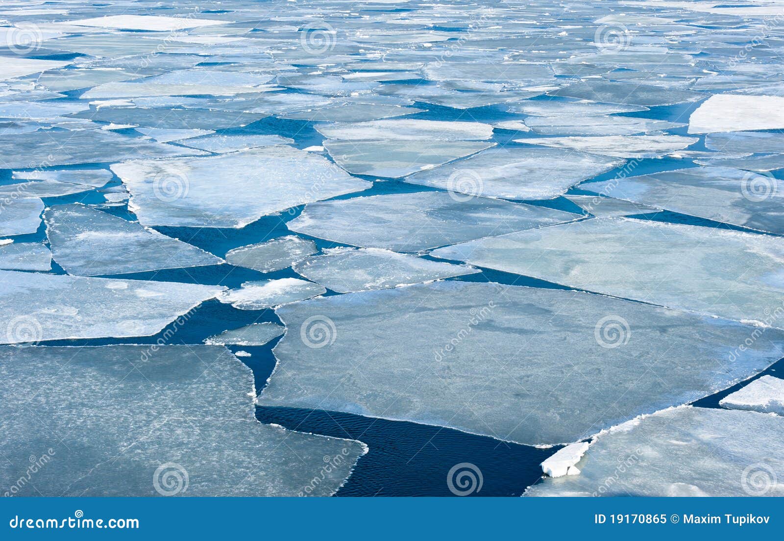 Breaking Spring Ice Floe of Japanese Sea Stock Image - Image of iceboat ...