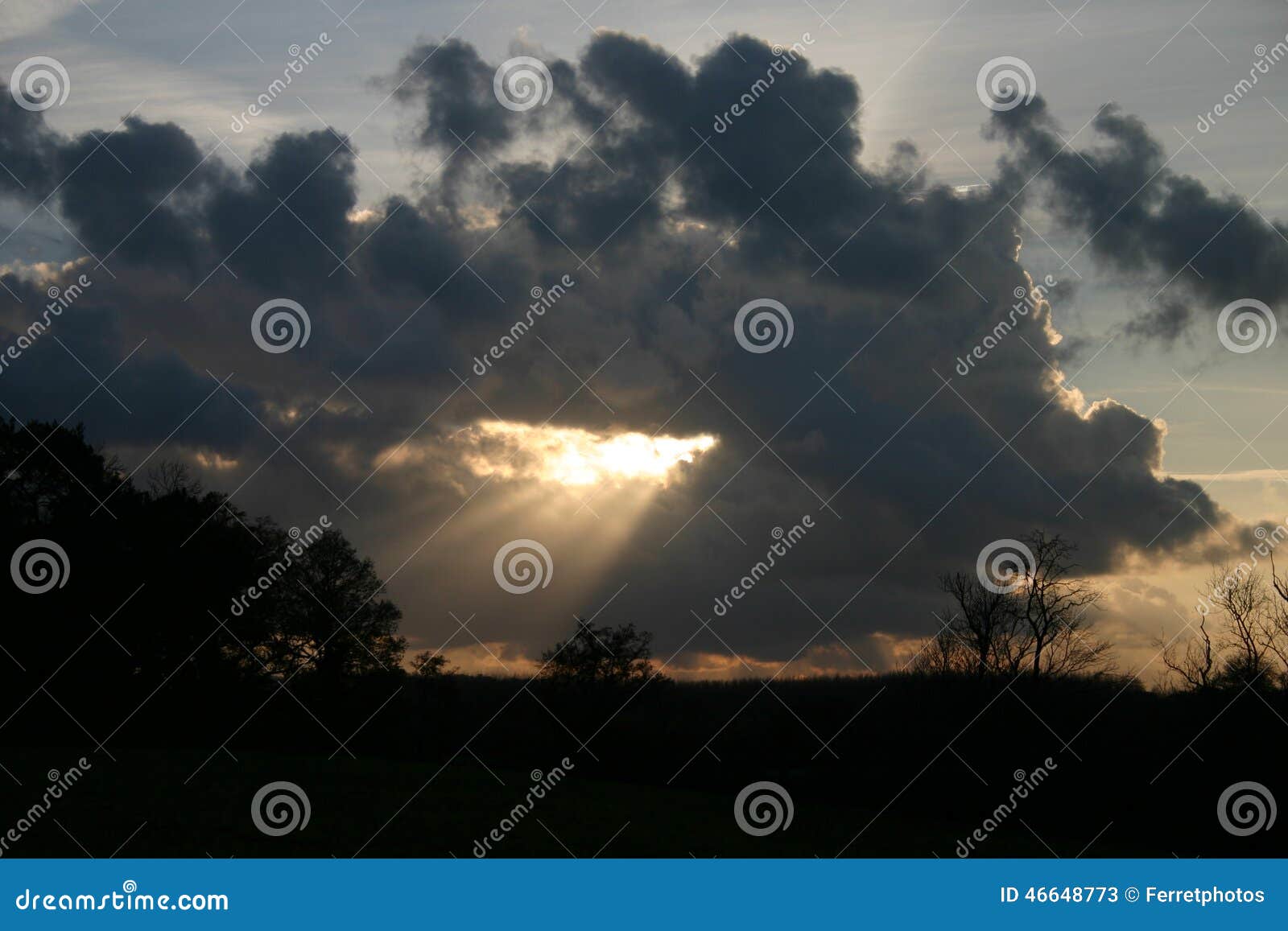 Breaking sun stock image. Image of sunshine, silver, beaming - 46648773