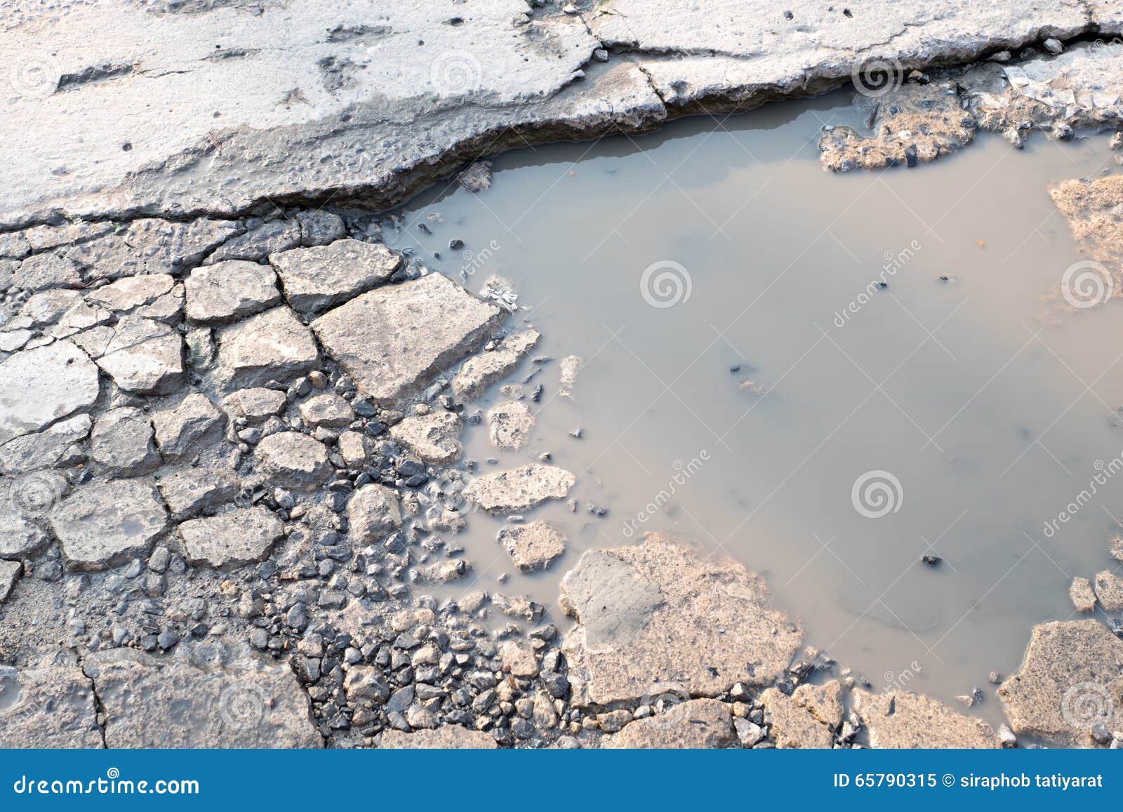 Breaking Up Surface of Road Stock Image - Image of worker, outdoors ...