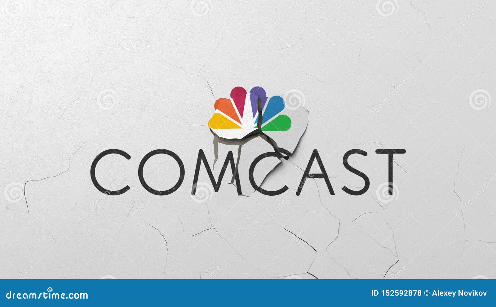 Comcast Logo Editorial Illustrative On White Background | CartoonDealer ...