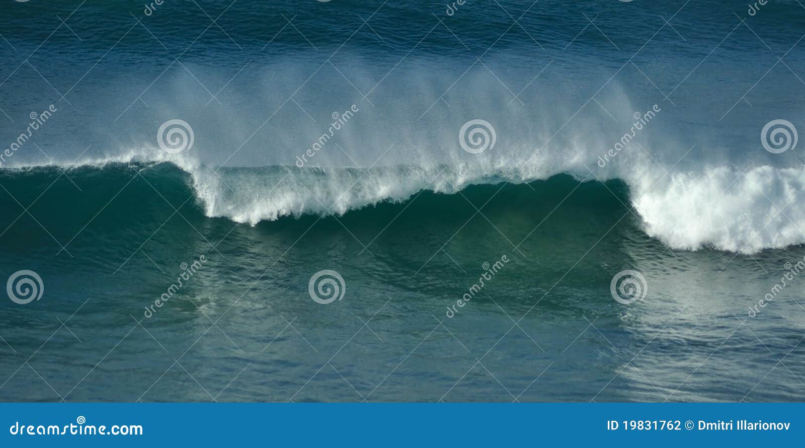 Breaking wave section stock photo. Image of spray, surf - 19831762