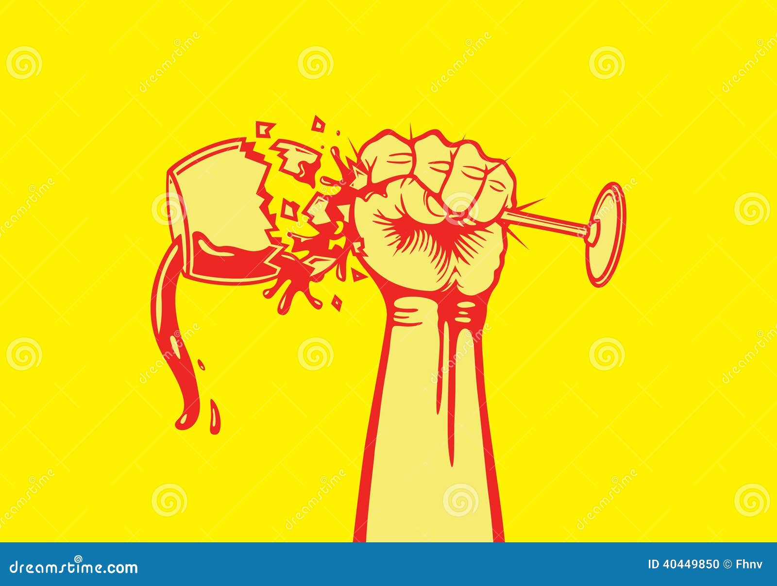 Fist Broken Glass Stock Illustrations – 60 Fist Broken Glass Stock ...