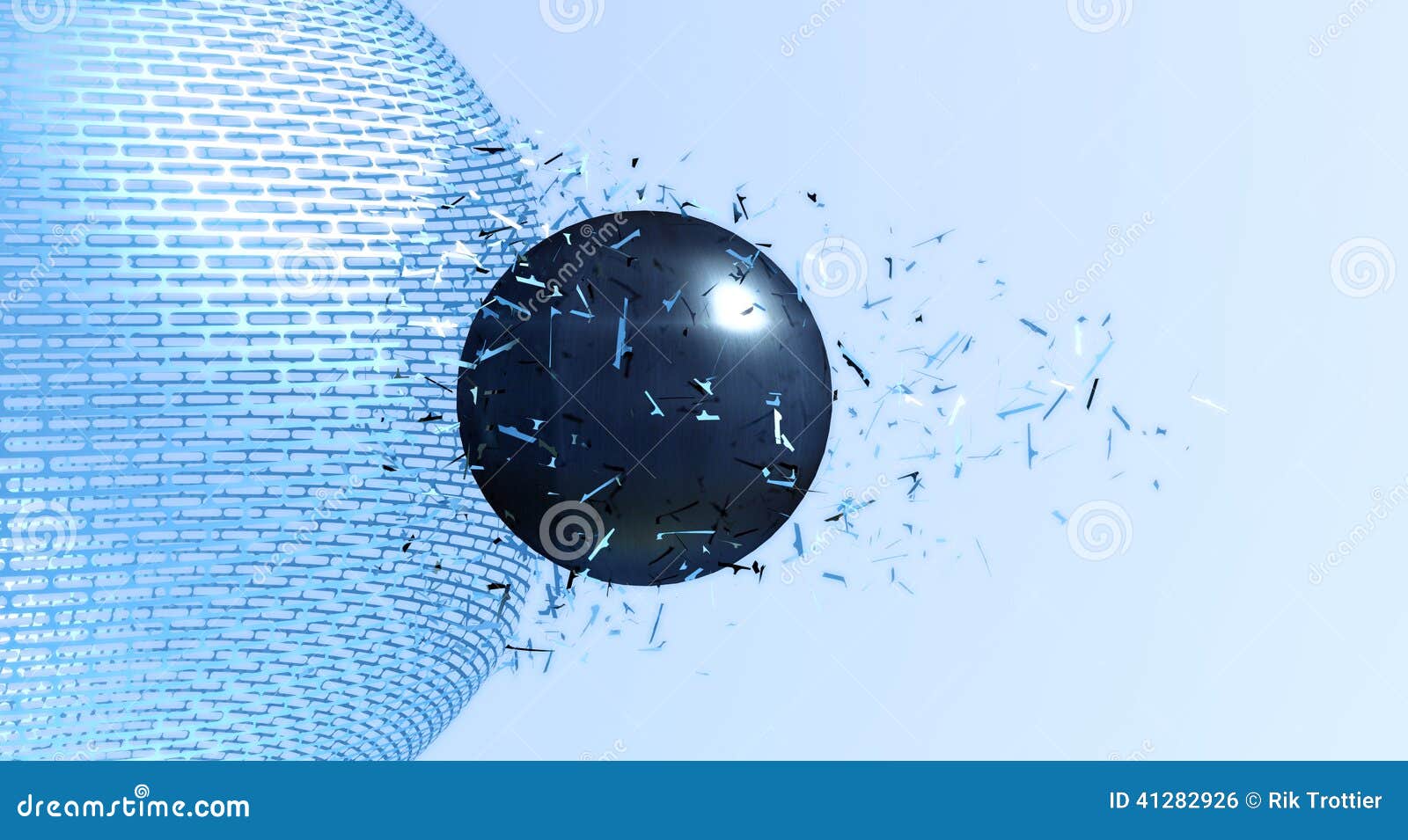 Breakout stock illustration. Illustration of ball, steel - 41282926