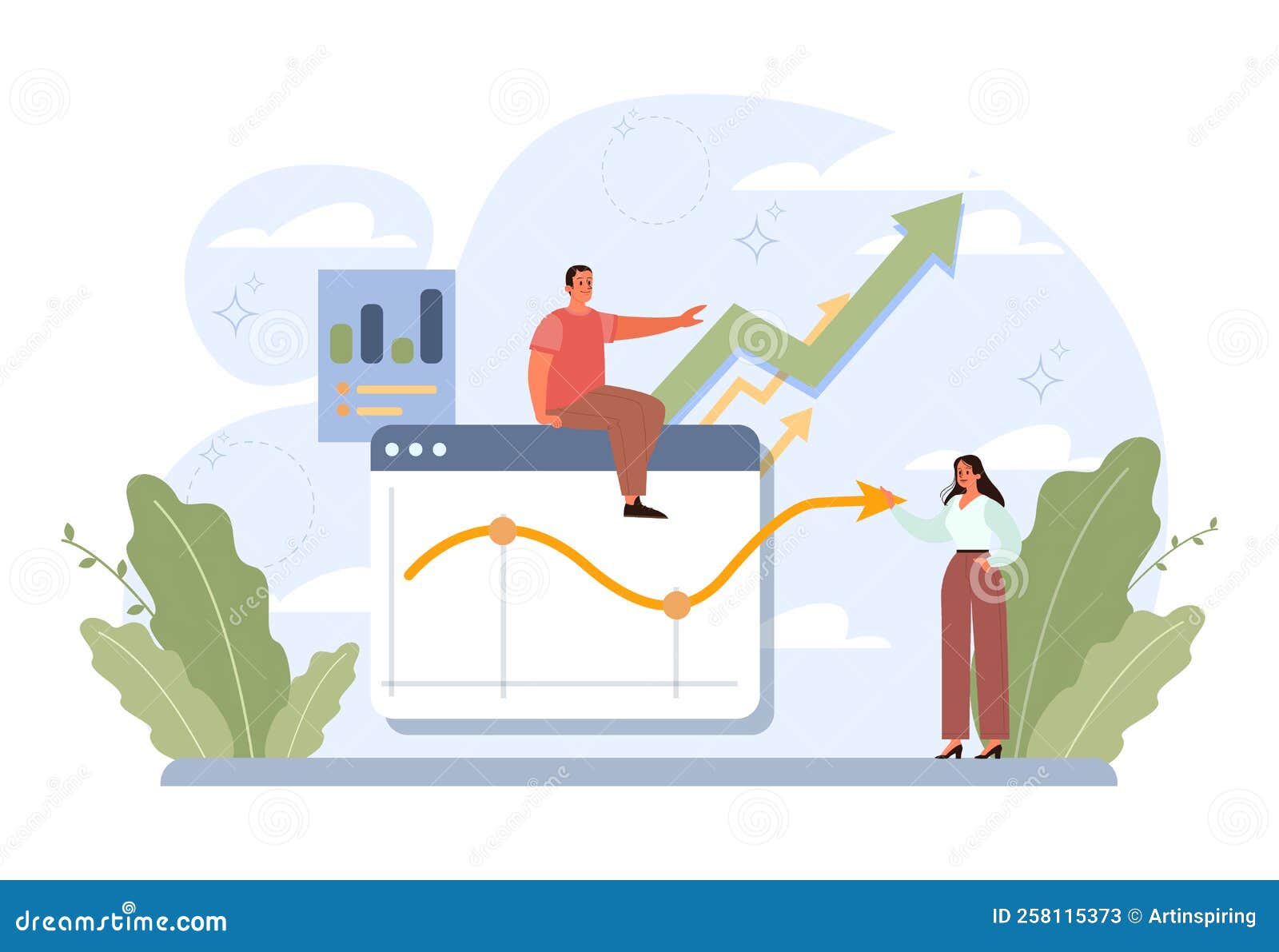 Breakthrough Concept. Courage and Motivation To Break the Obstacle ...