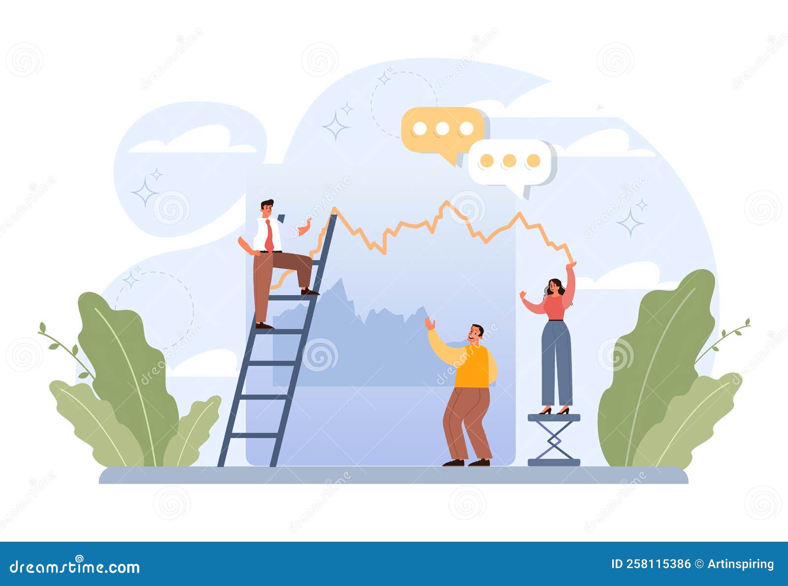 Breakthrough Concept. Courage and Motivation To Break the Obstacle ...