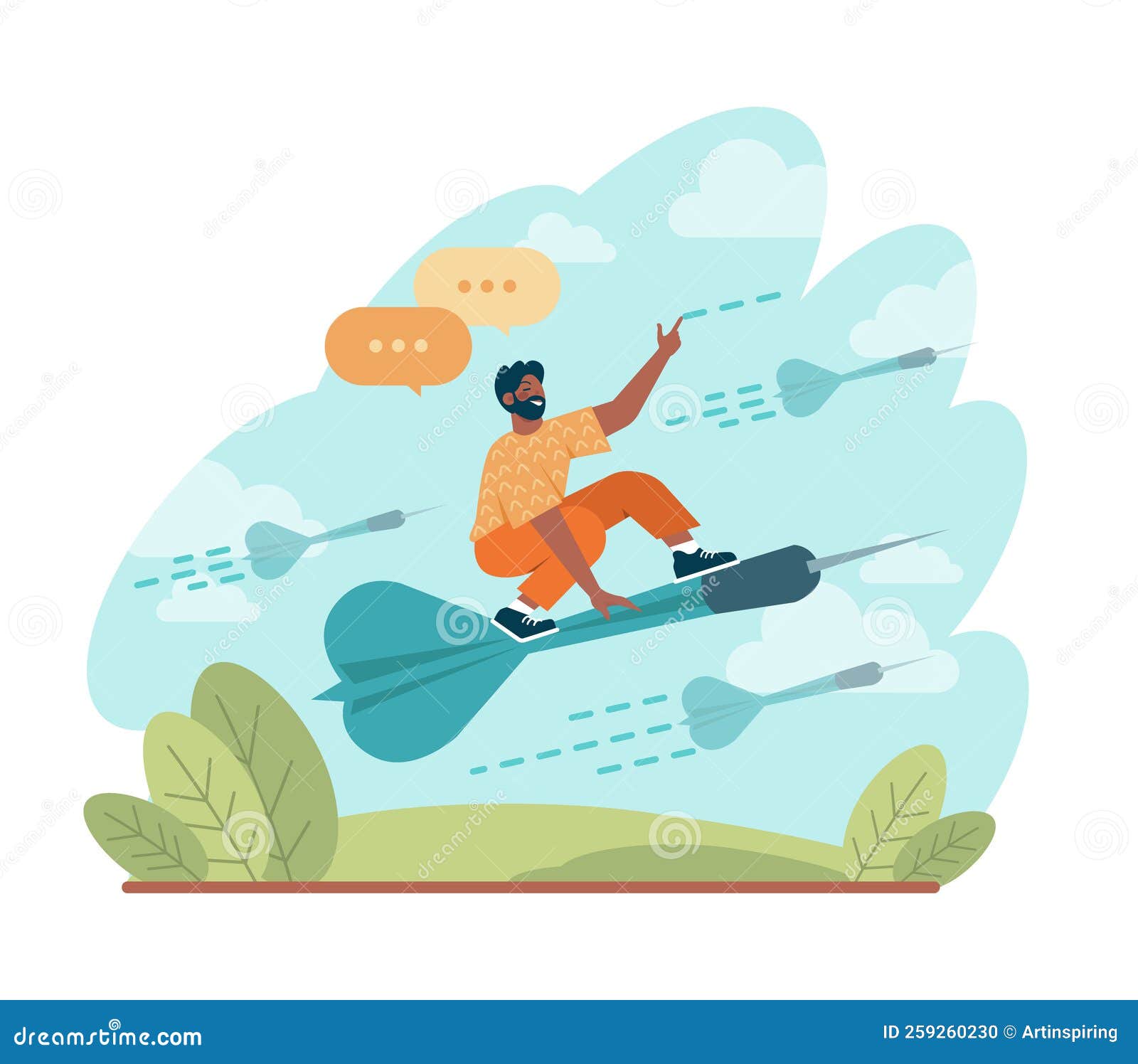 Breakthrough Concept. Courage and Motivation To Break the Obstacle ...