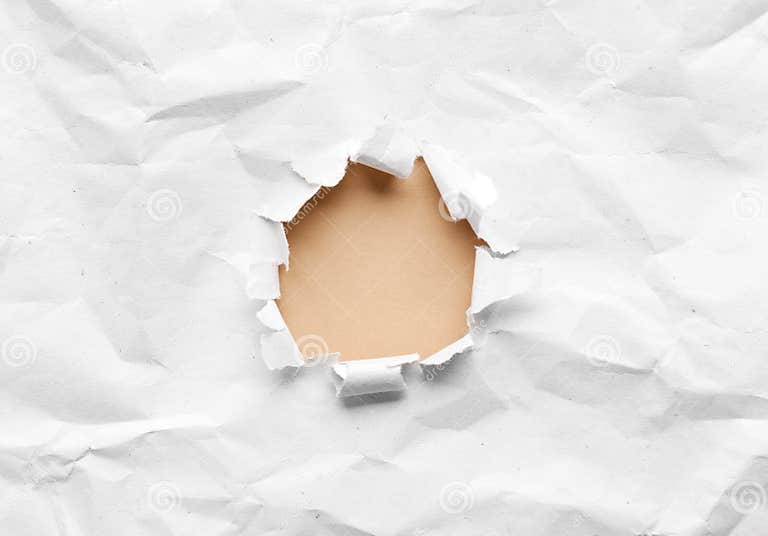 Breakthrough paper gap stock image. Image of form, format - 28885247