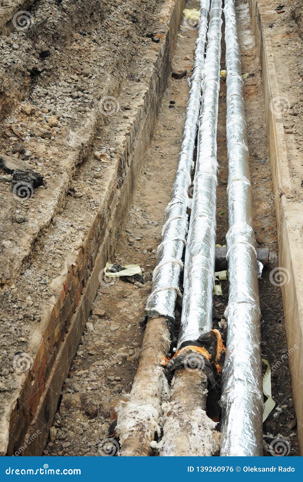 Breakthrough Sewerage System. Repair, Insulation and Replacement of ...