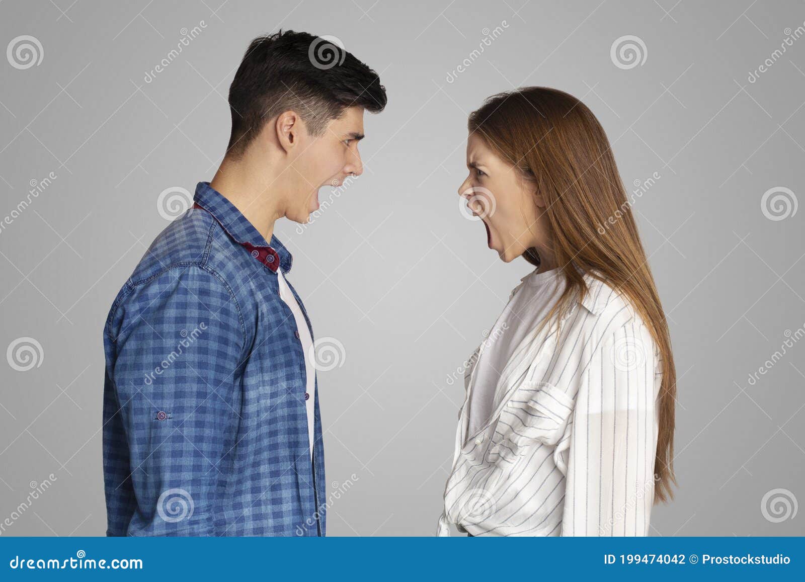 Breakup of Relations, Quarrel, Problems in Couple and Scandal Stock ...