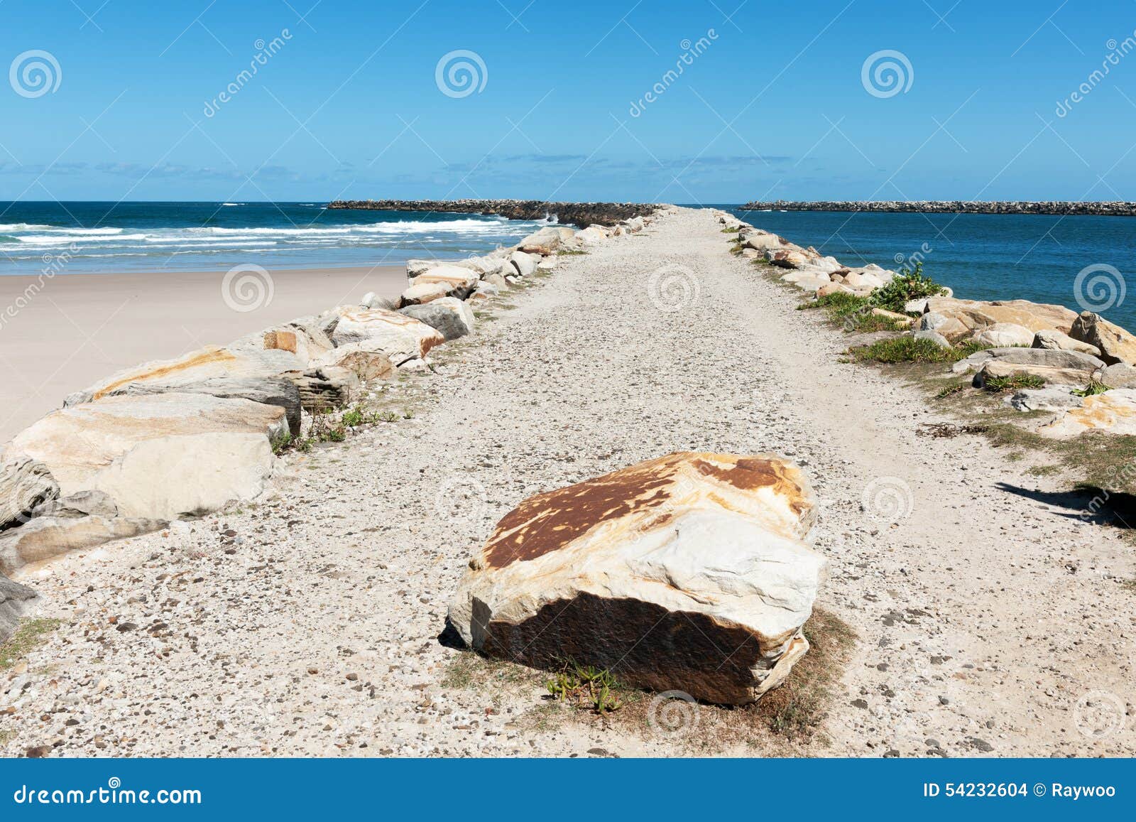 Breakwater stock photo. Image of barrier, beach, breakwater - 54232604