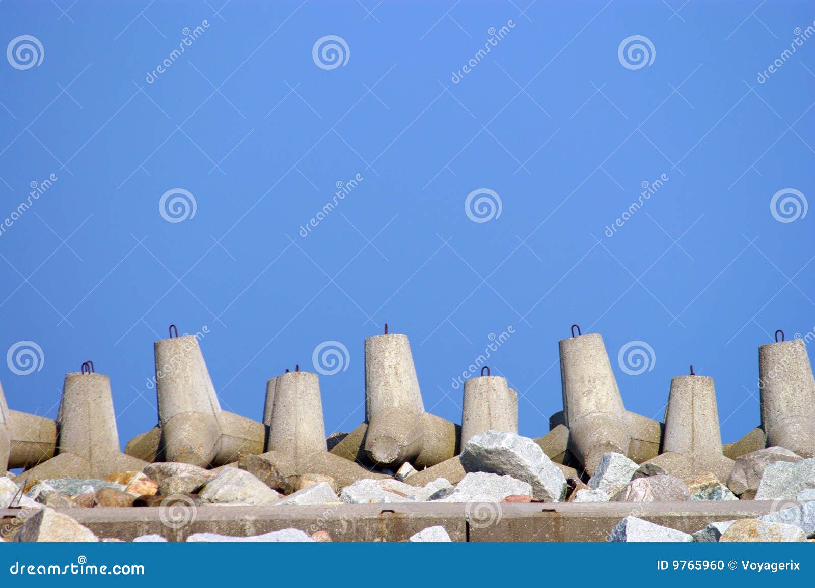 Breakwater. Harbor Wall, Protection Stock Photo - Image of landscape ...
