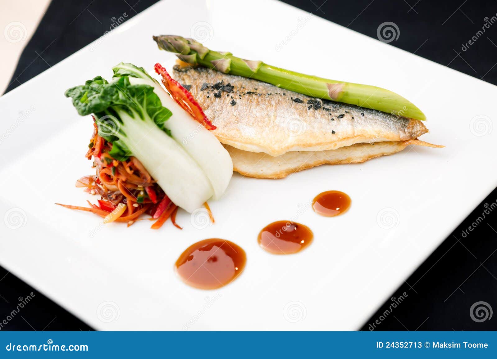 Bream fish stock image. Image of roasted, cooking, grill - 24352713