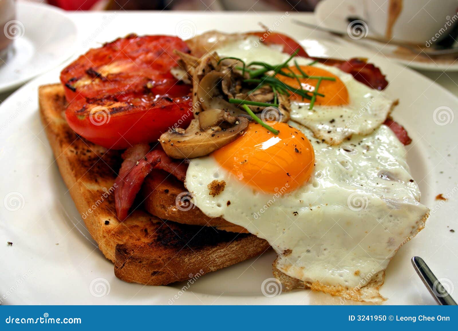 Breaskfast stock photo. Image of brunch, toast, western - 3241950