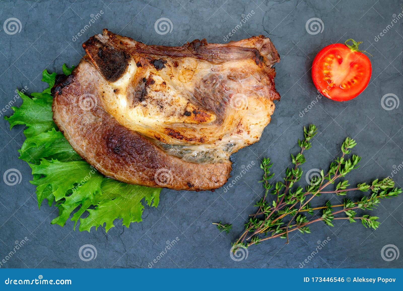 Breast of Beef on the Bone. Stock Photo - Image of fresh, spice: 173446546