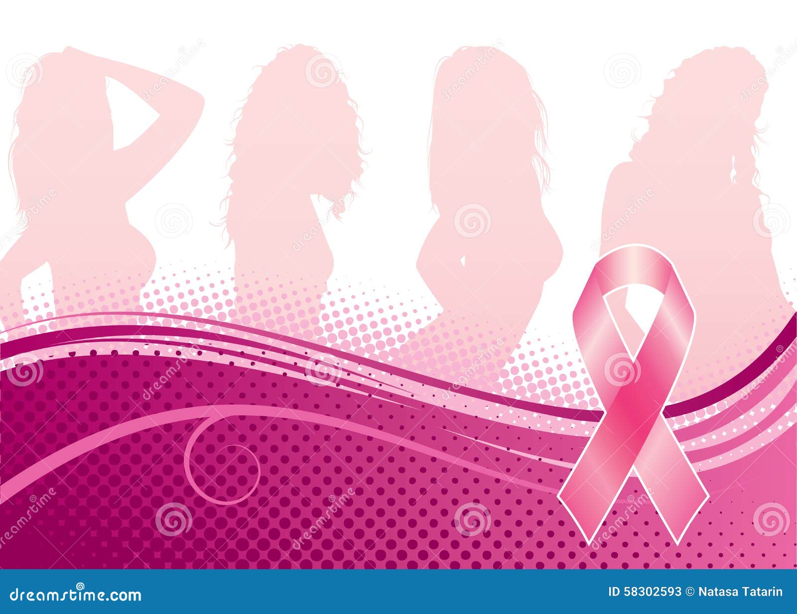 Breast Cancer Awareness Banner Stock Vector Illustration Of Medicine