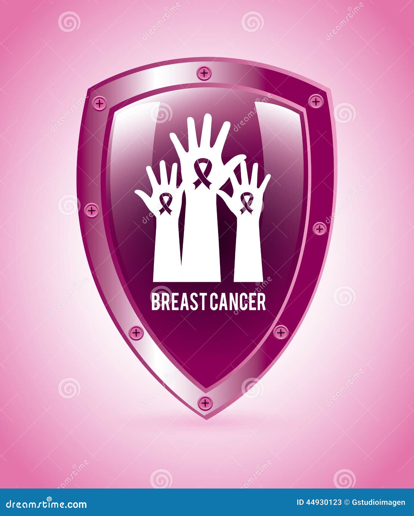 Breast cancer design stock illustration. Illustration of graphic - 44930123