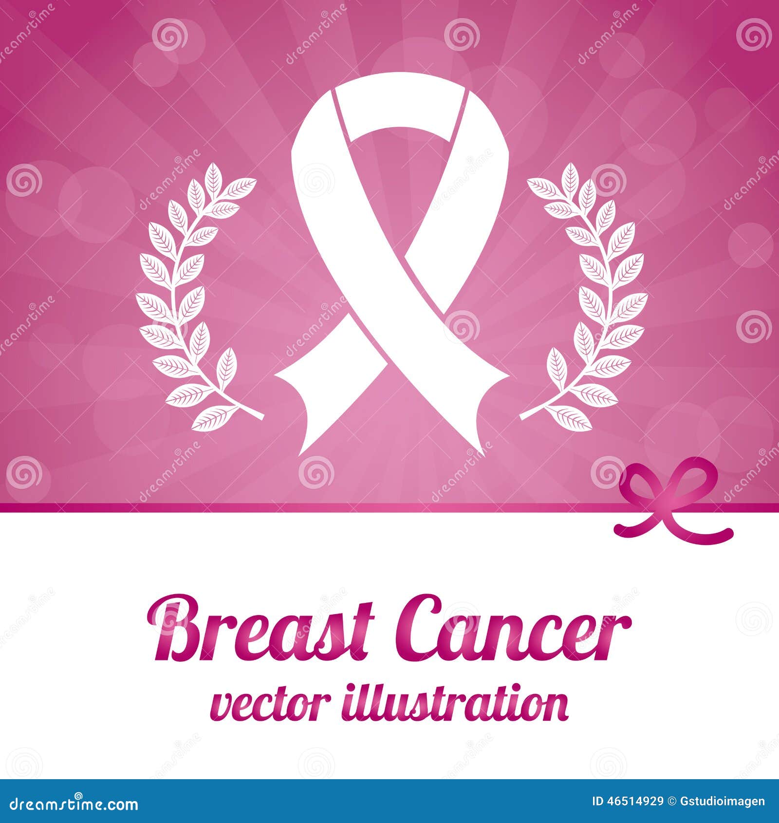 Breast cancer design stock vector. Illustration of element - 46514929