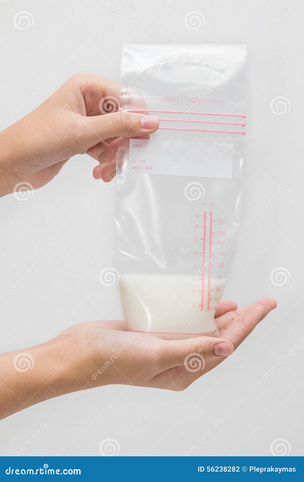 Milk In Plastic Bag